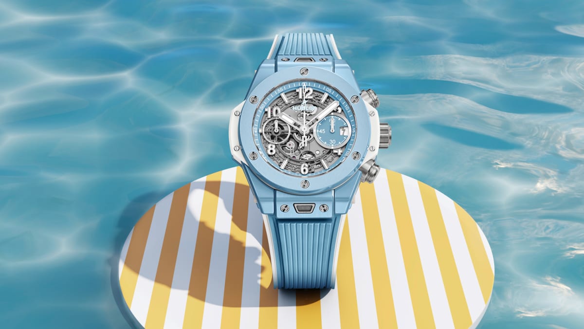 The Hublot Big Bang Unico Sky Blue is back in a new accessible size ...
