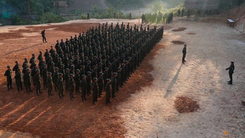 Myanmar rebels capture provincial town as anti-junta offensive widens - CNA