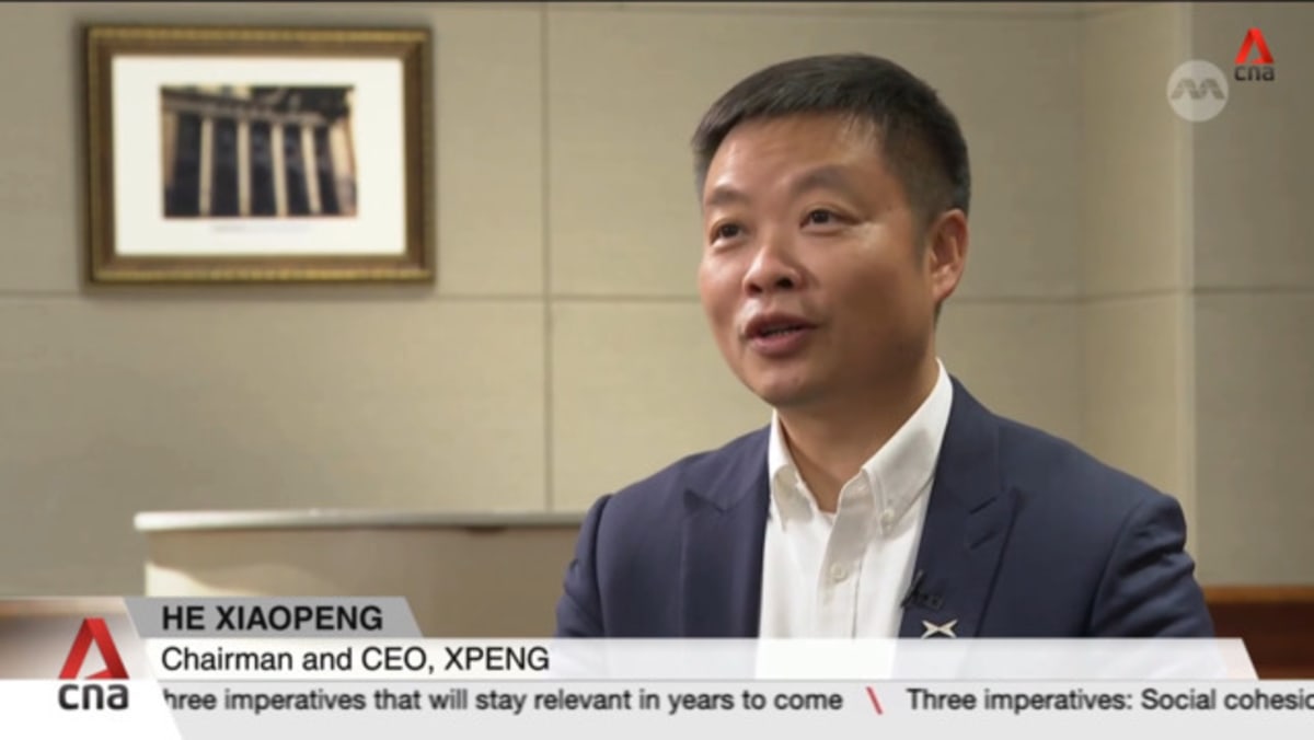 8 things you may not know about He Xiaopeng, chief of Chinese EV maker XPeng - CNA