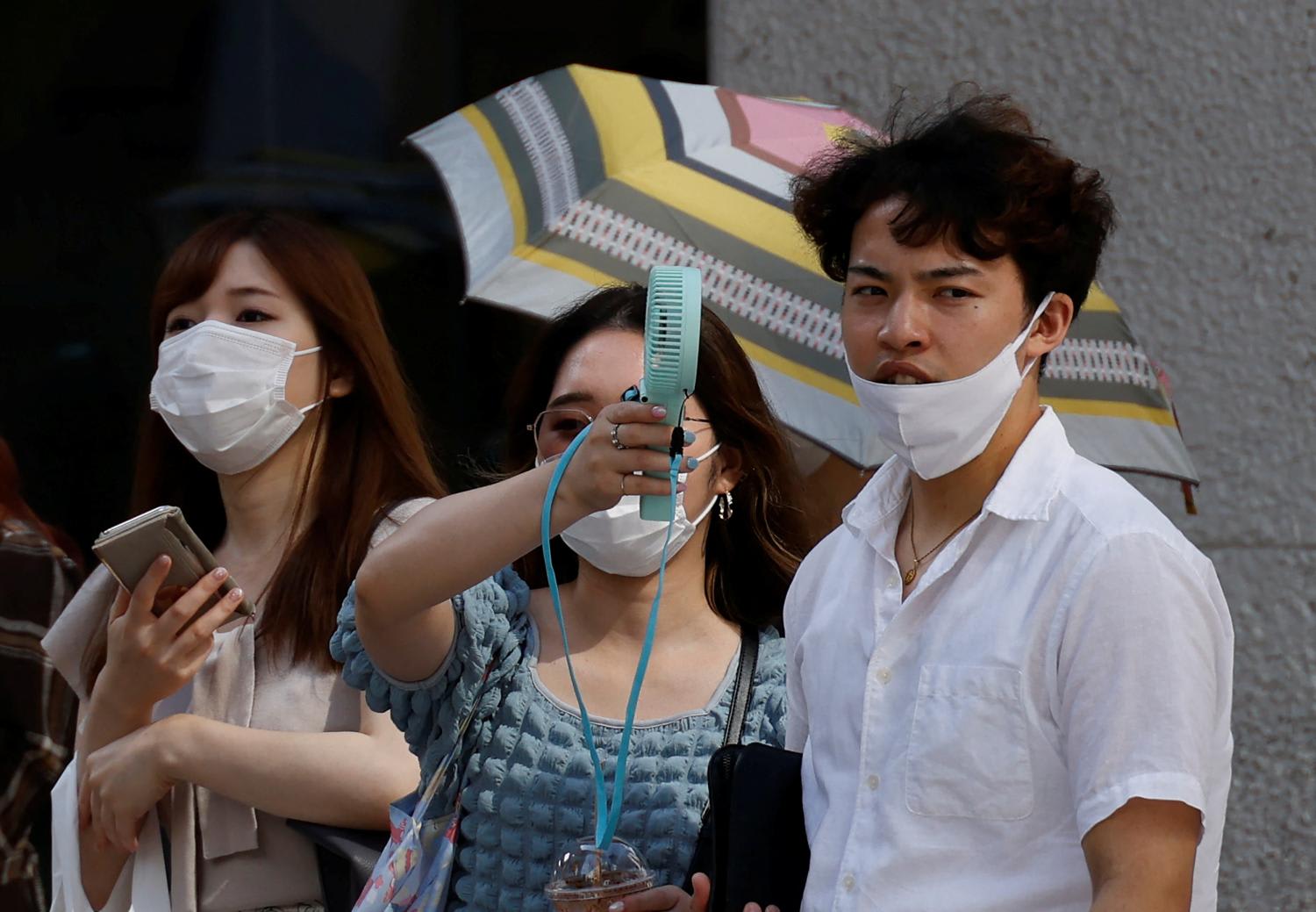 Japan swelters as heatwave prompts power crunch warning - TODAY