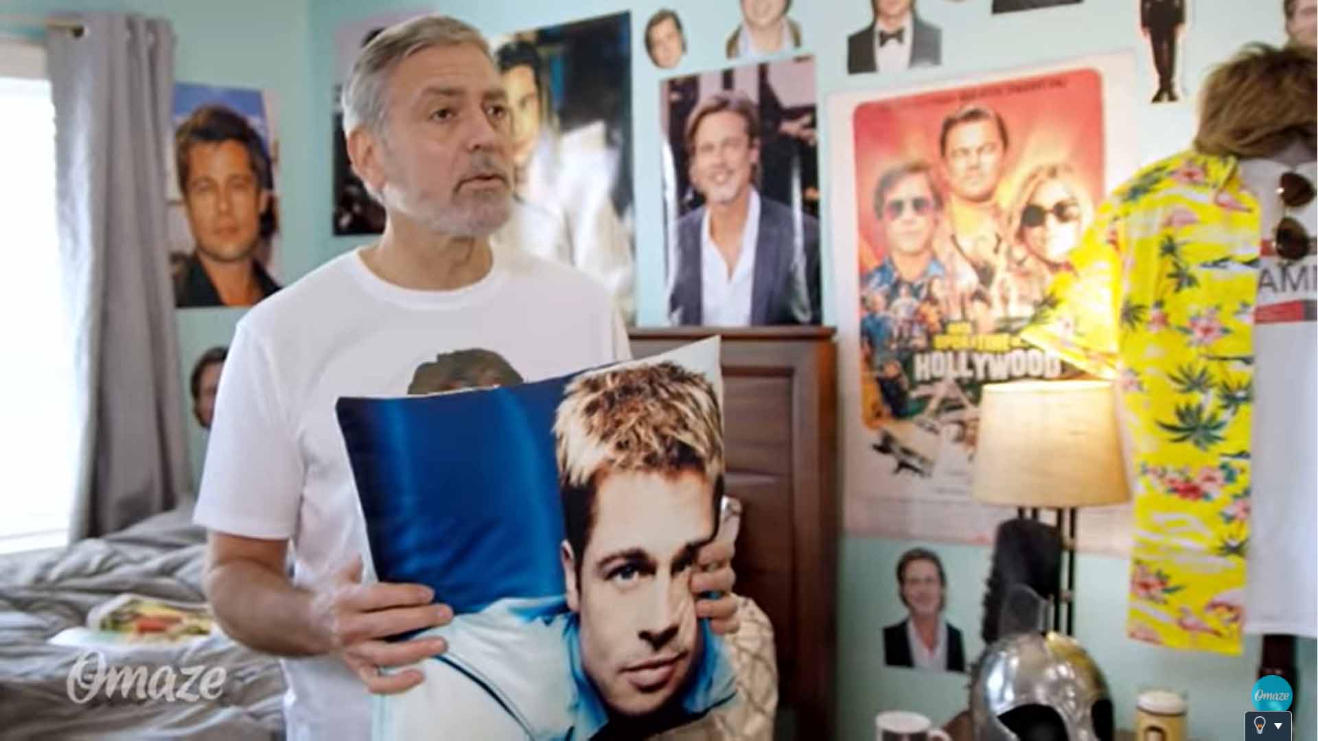 George Clooney Is Brad Pitt’s Biggest Fan In Hilarious Fundraising ...