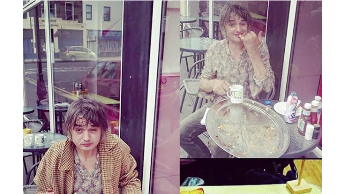 Pete Doherty forced to finish breakfast challenge as he was 'skint' - 8days