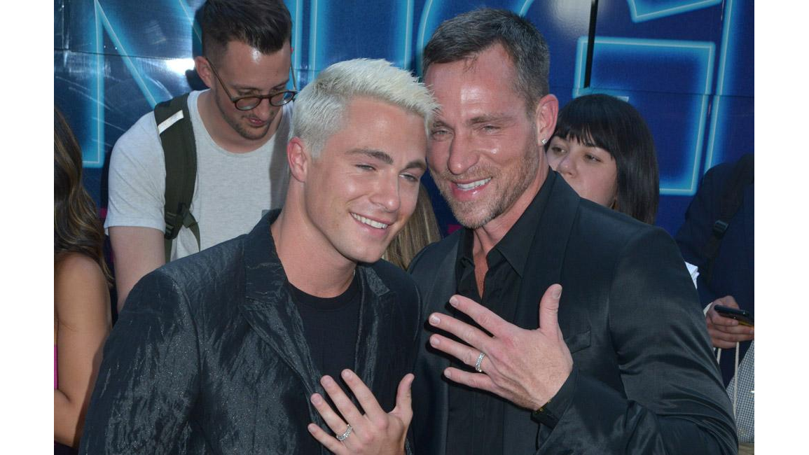 Colton Haynes and Jeff Leatham exchange anniversary messages - 8days