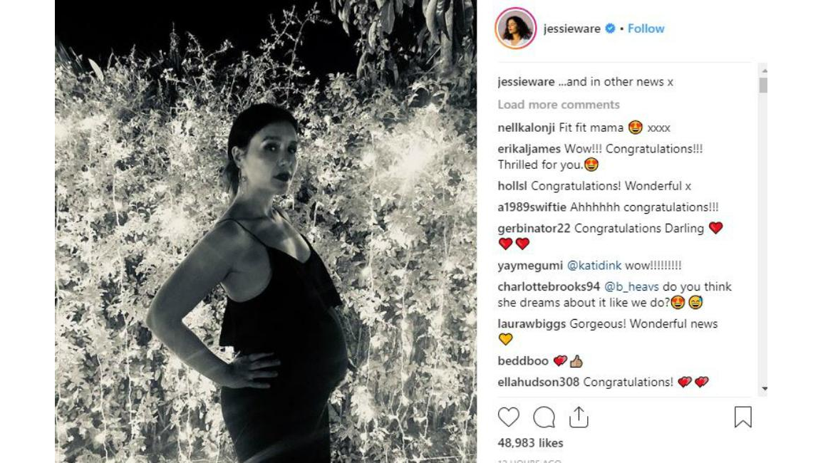 Jessie Ware expecting second child - 8days