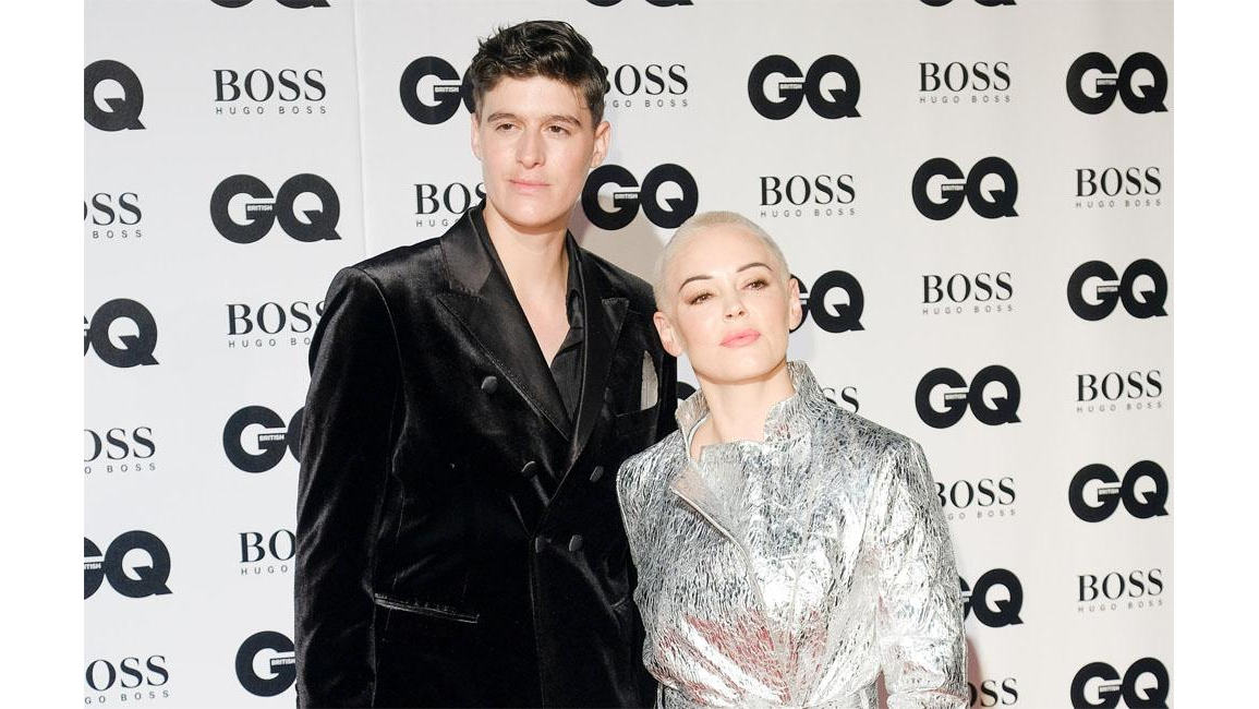 Rose McGowan makes history at GQ Men of the Year awards - 8days