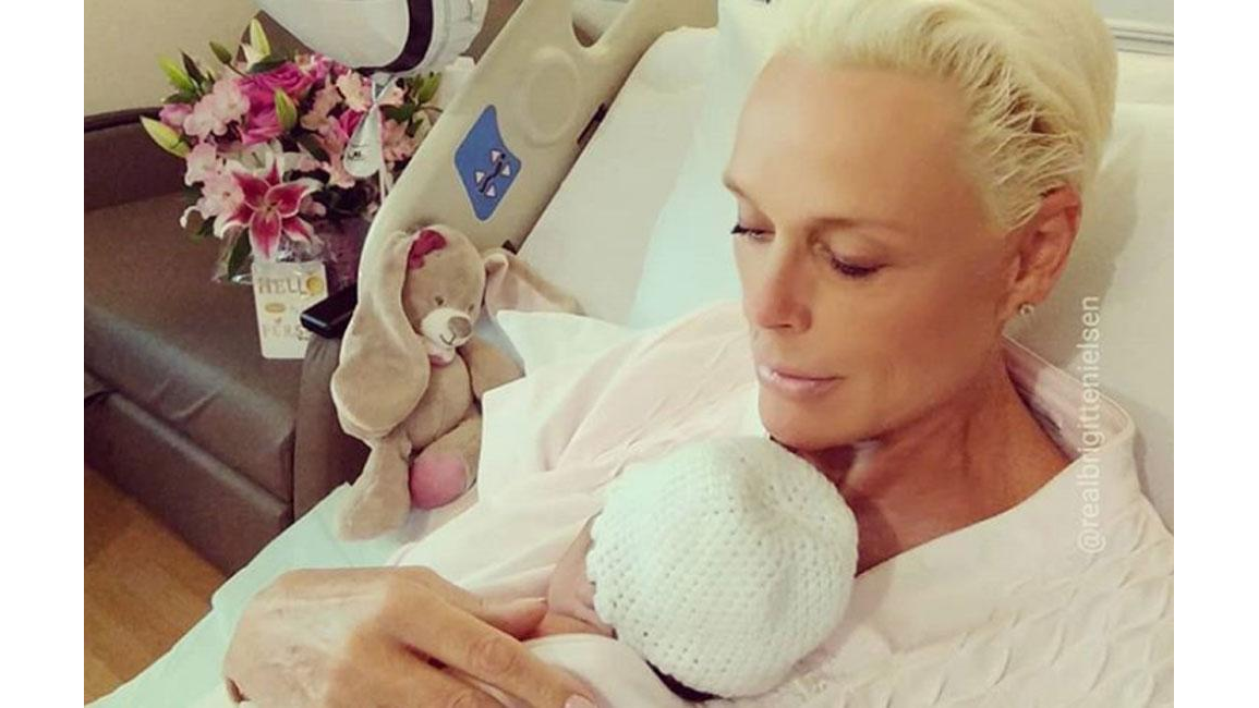 Brigitte Nielsen gushes over baby daughter - 8days