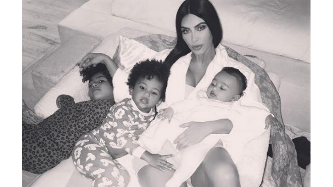 Kim Kardashian West Feels Like Luckiest Mom In The World 8days 5260