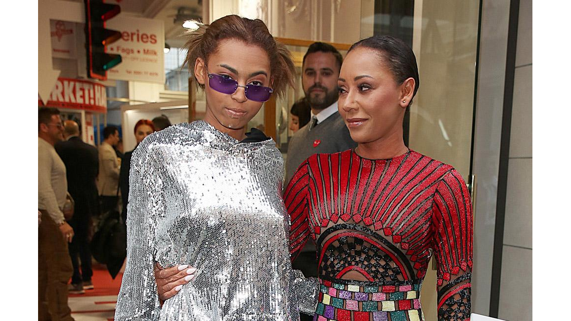 Mel B's eldest daughter helped deliver her sister - 8days