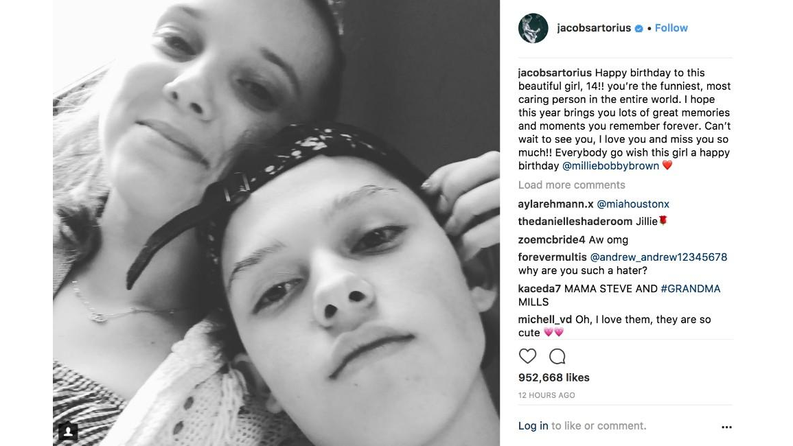 Jacob Sartorius praises Millie Bobby Brown - 8 Days