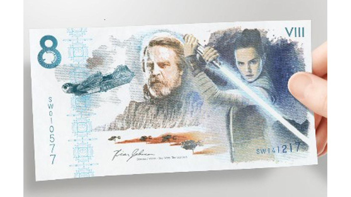 Special Star Wars commemorative note to be released - 8days