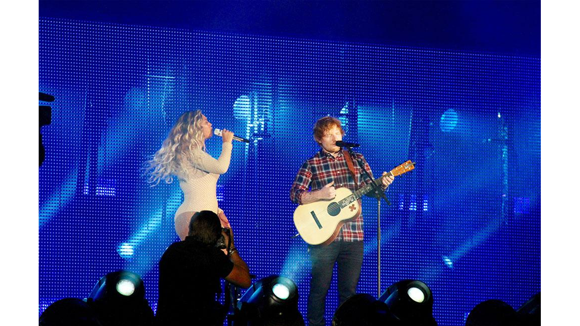 Ed Sheeran duets with Beyonce - 8days Ed Sheeran duets with Beyonce - 8days