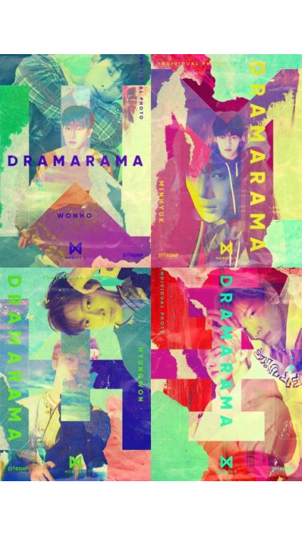 Monsta X Drops Teaser Posters Ahead of Comeback - 8days