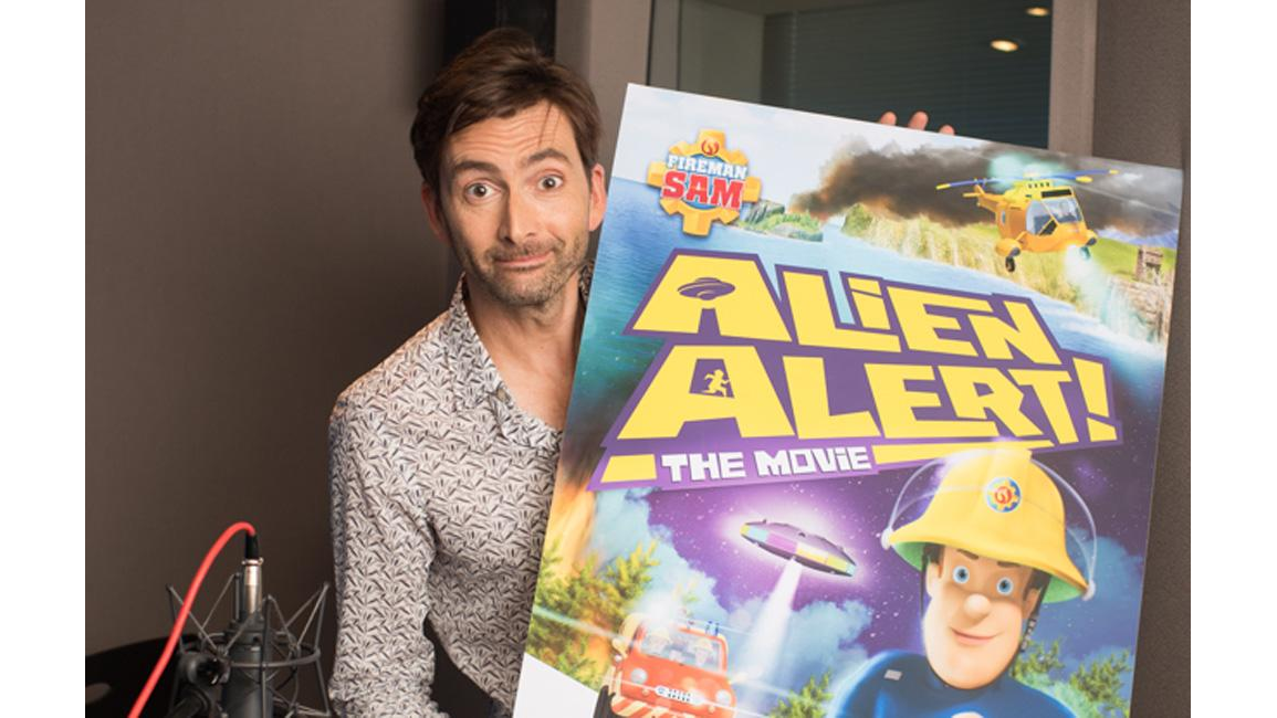 David Tennant felt like Derek Acorah in Fireman Sam: Alien Alert - 8days