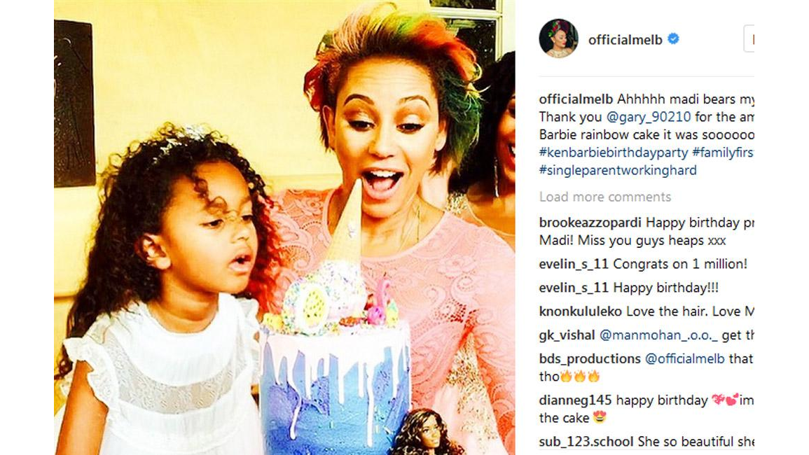 Mel B throws Barbie and Ken themed birthday party for Madison - 8days