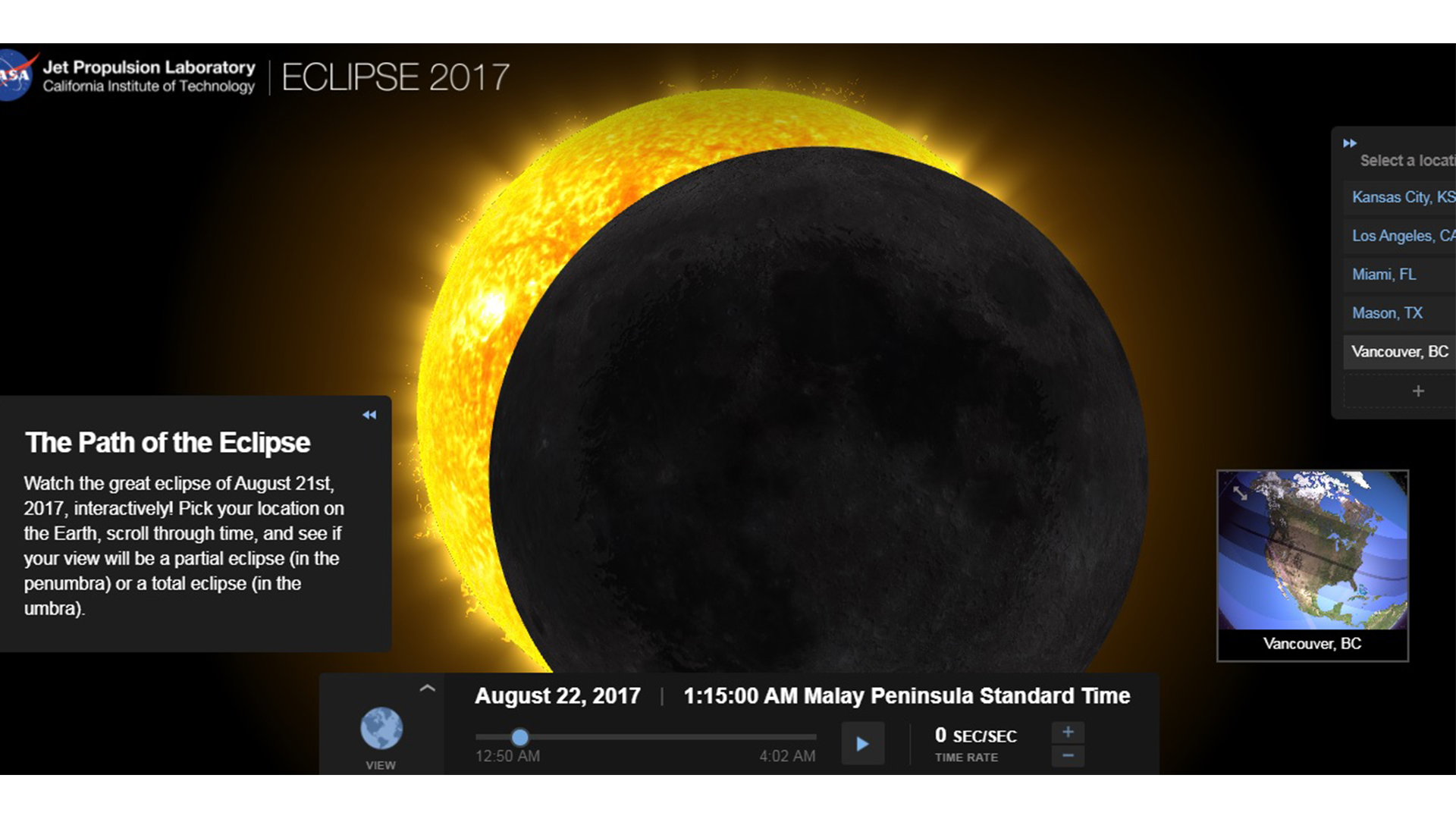 Watch The Eclipse In 3D Glory - 8days