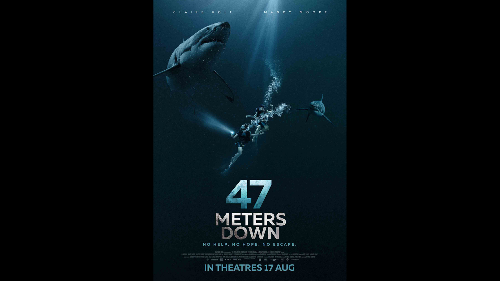 WIN tickets to the preview screening of 47 Meters Down - 8days