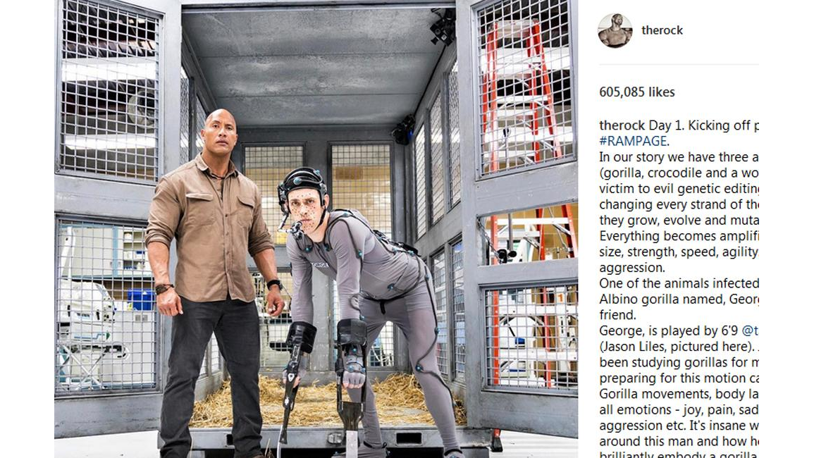 Jason Liles portrays Dwayne Johnson's on-screen 'best friend' in ...