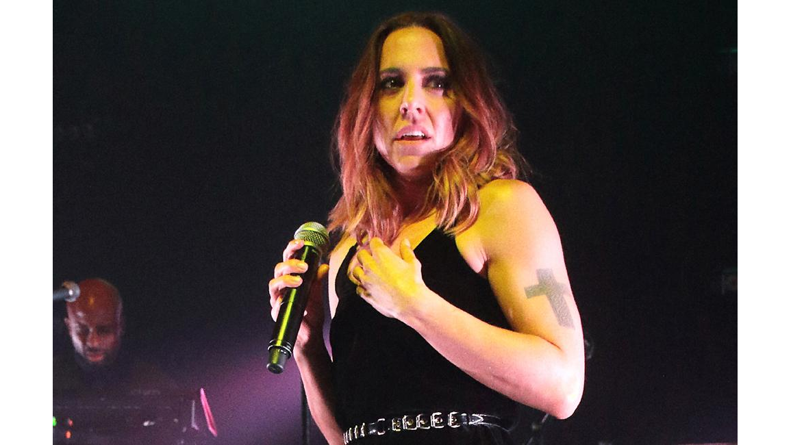 Melanie C supported by Spice Girl Geri Horner at London gig - 8days