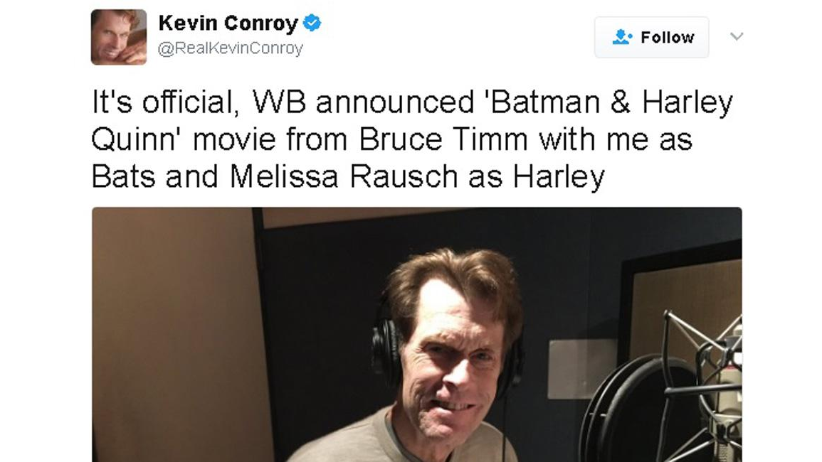 Kevin Conroy confirms voice role in Batman and Harley Quinn animation ...