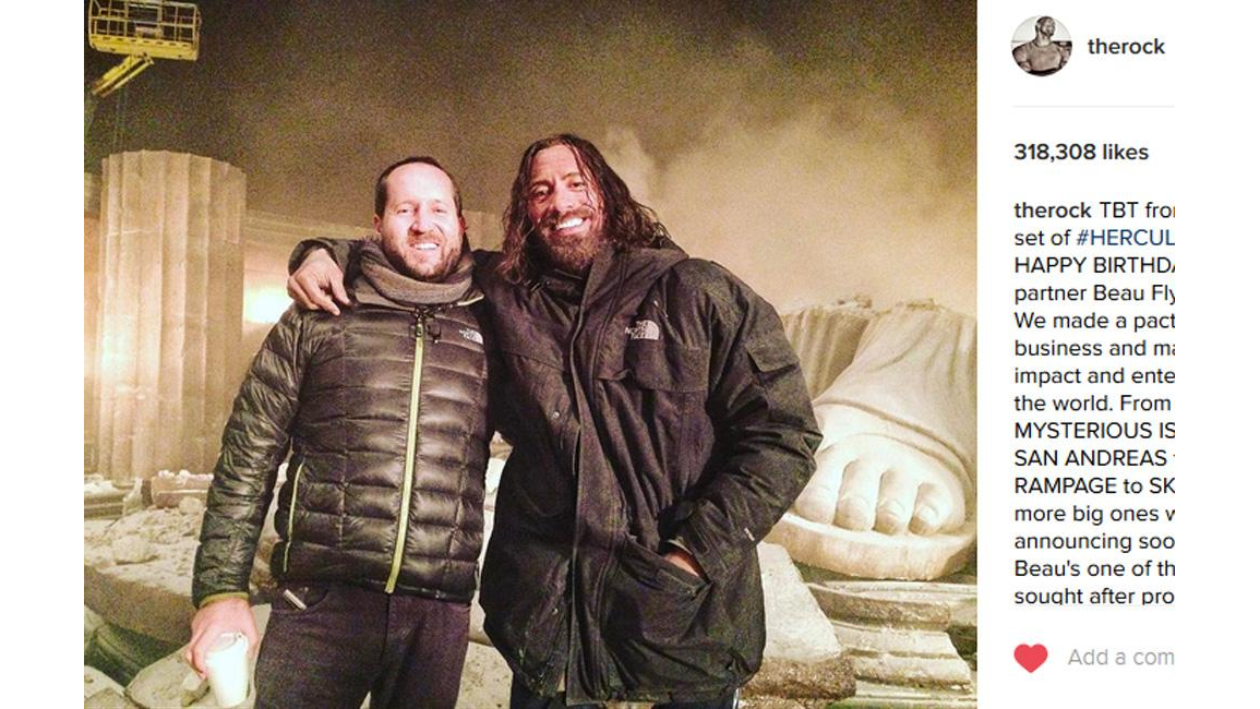 Dwayne Johnson credits Beau Flynn as 'one of the most successful ...