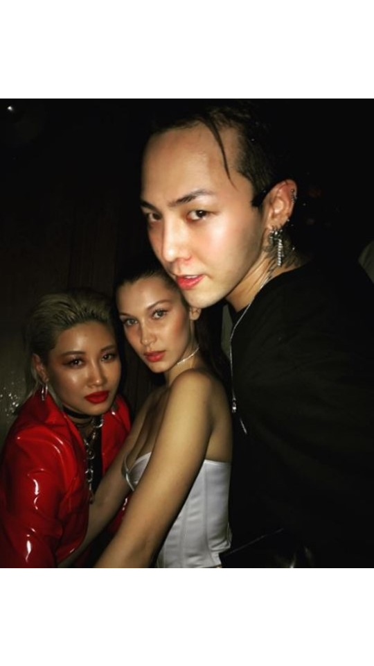 Big Bang′s G-Dragon Parties With Top Model Bella Hadid - 8days