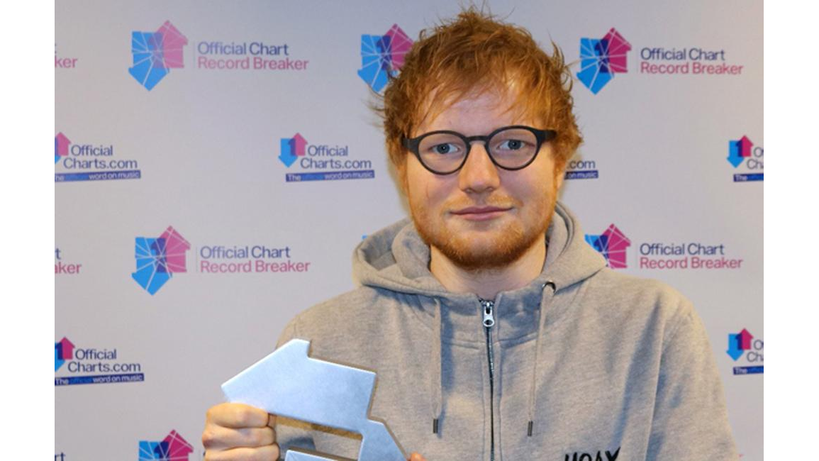 Ed Sheeran beats Adele's comeback record with new singles - 8days