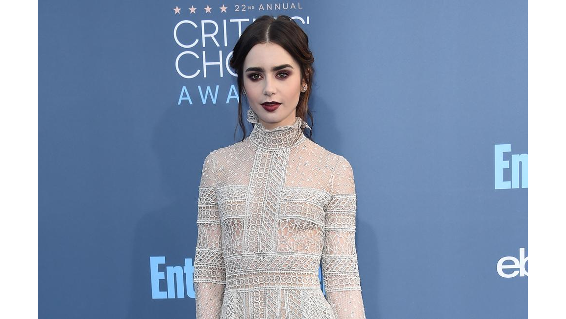 Lily Collins didn't tell dad about singing in Rules Don't Apply - 8days
