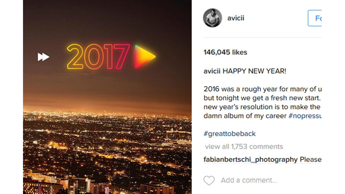 Avicii vows to make 'the best damn album' this year - 8days