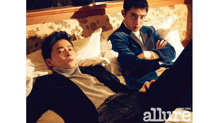 EXO′s D.O and Cho Jung Seok Grace the Cover of ′Allure Korea′ - 8days