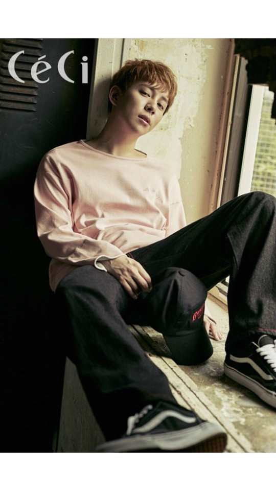 Block B′s Park Kyung Featured in First Fashion Spread - 8days