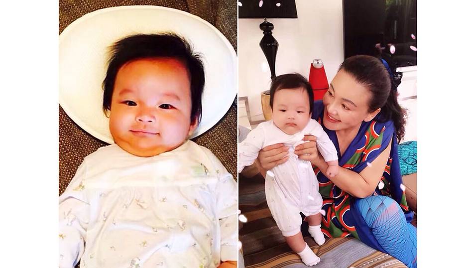 More pictures of Barbie Hsu’s son revealed - 8days