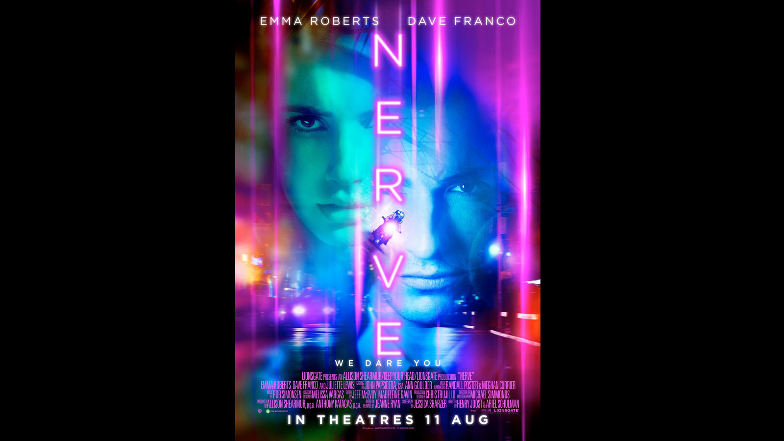 WIN preview tickets to NERVE - 8days