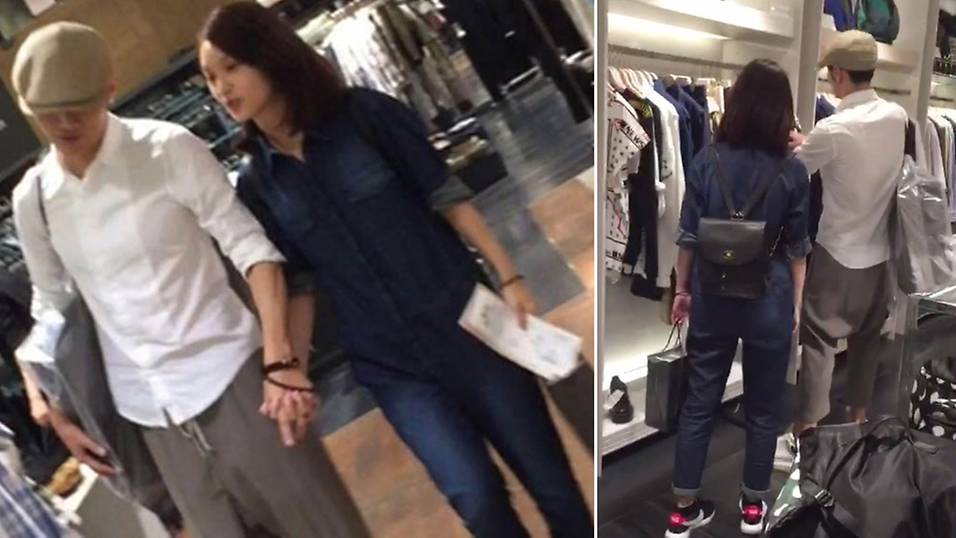 Rainie Yang spotted in Tokyo with Li Ronghao - 8days
