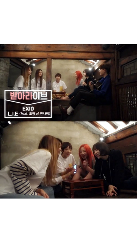 [Video] EXID Reveals Live Acoustic Version of ′L.I.E′ - 8days