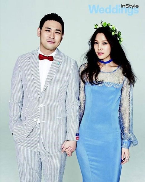 Epik High′s Mithra Jin and Kwon Da Hyun Pose for Couple Spread - 8days