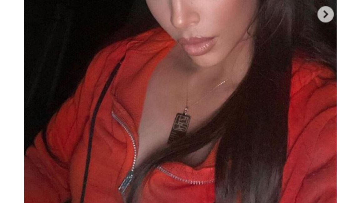 Kanye West Gets Text Made Into Necklace For Wife Kim Kardashian West