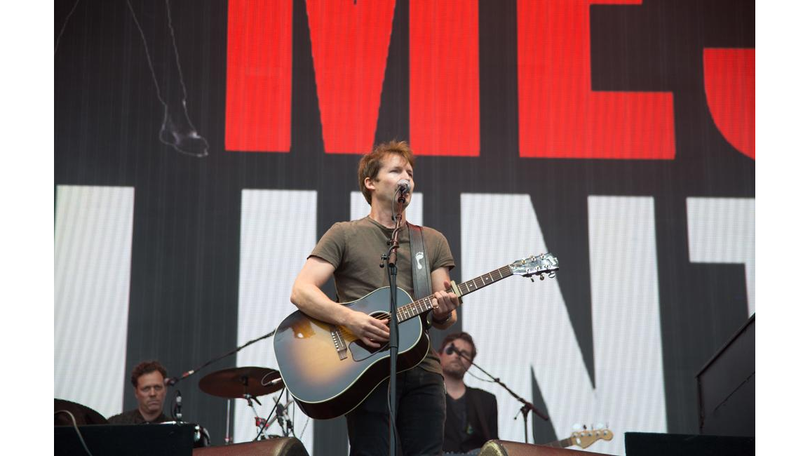 James Blunt's first ever concert was his own - 8days