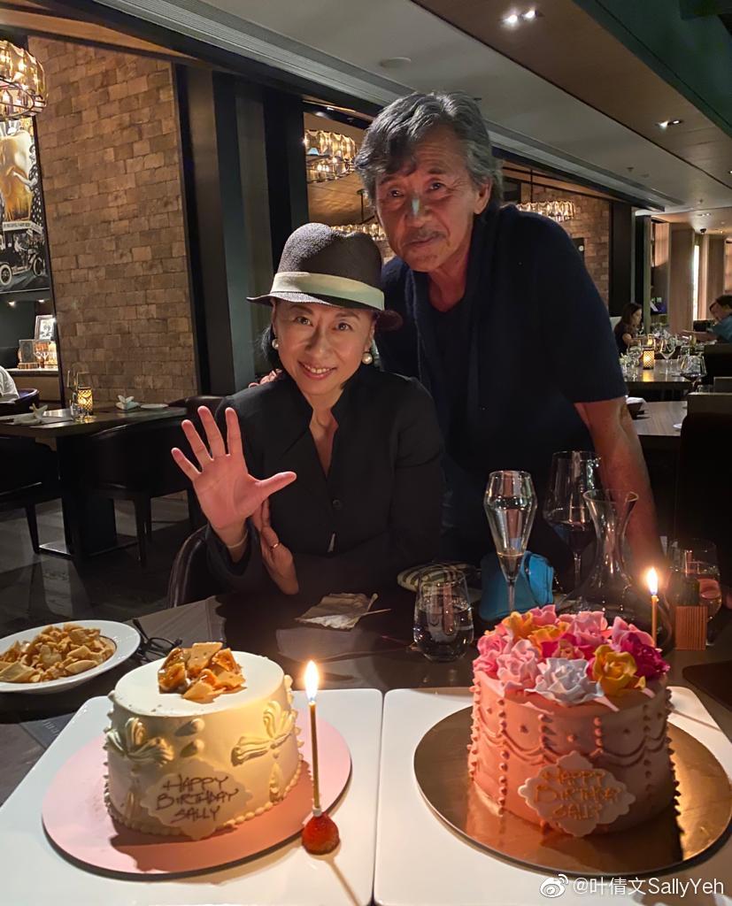 Sally Yeh Shows Off White Hair & “Cutey Wrinkles” On 60th Birthday ...