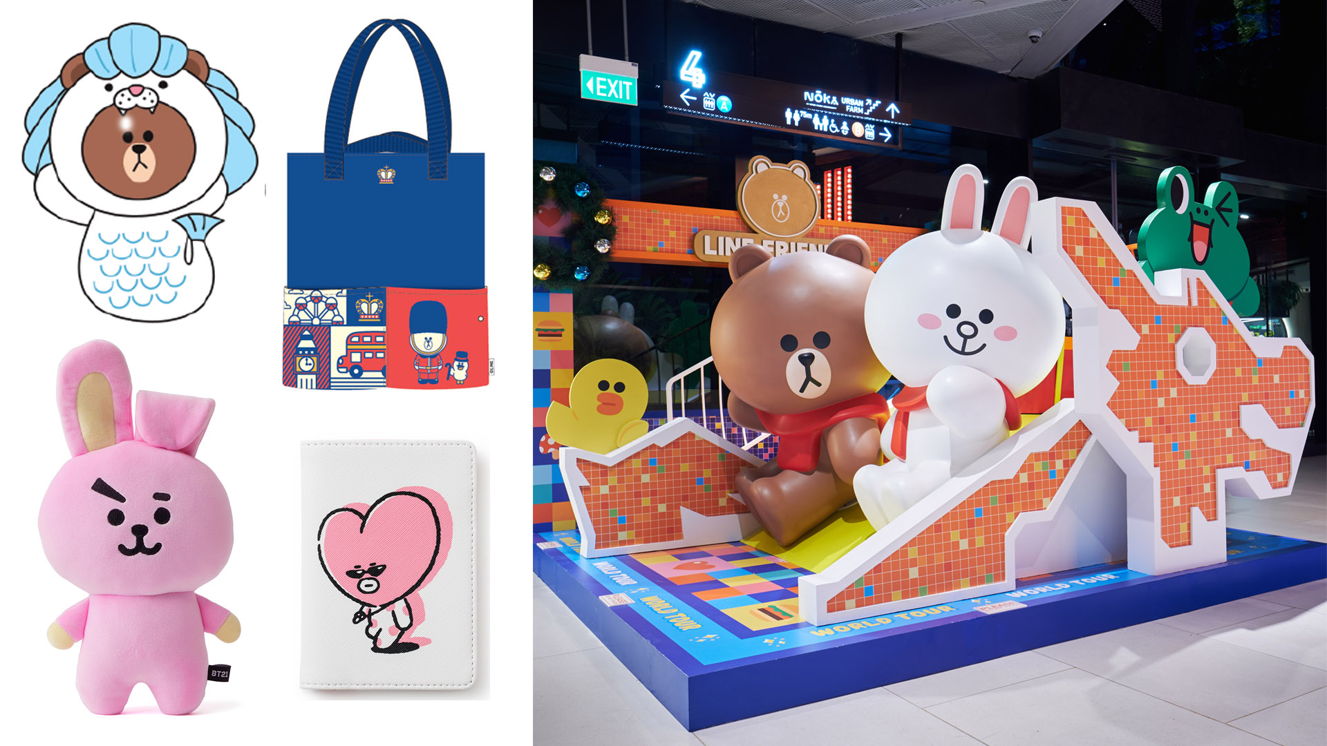 Where To Buy 'Line Friends World Tour' Merch - Including S'pore ...