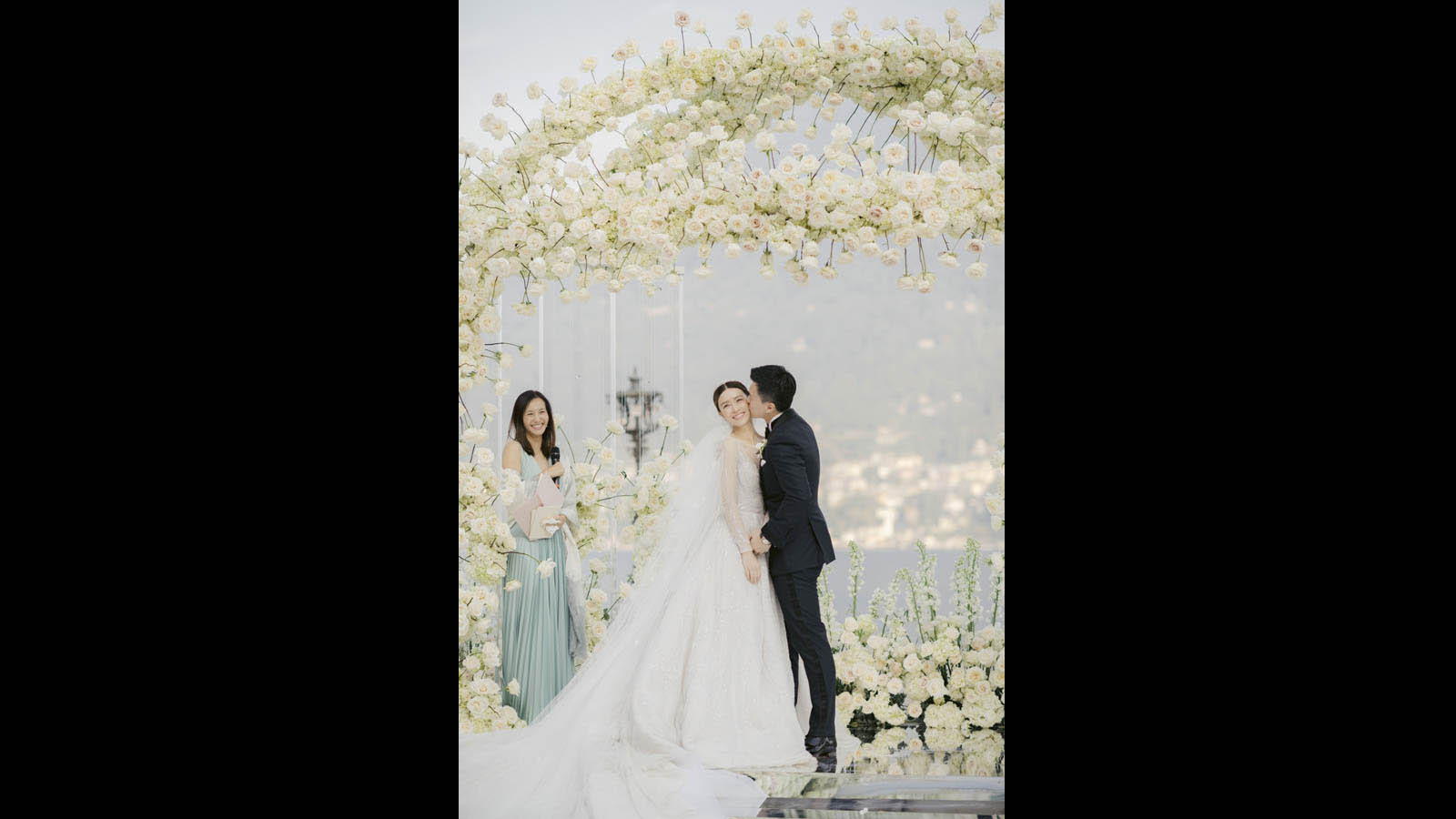 PHOTOS: Janice Man ties the knot in fairytale Italy wedding - 8 Days