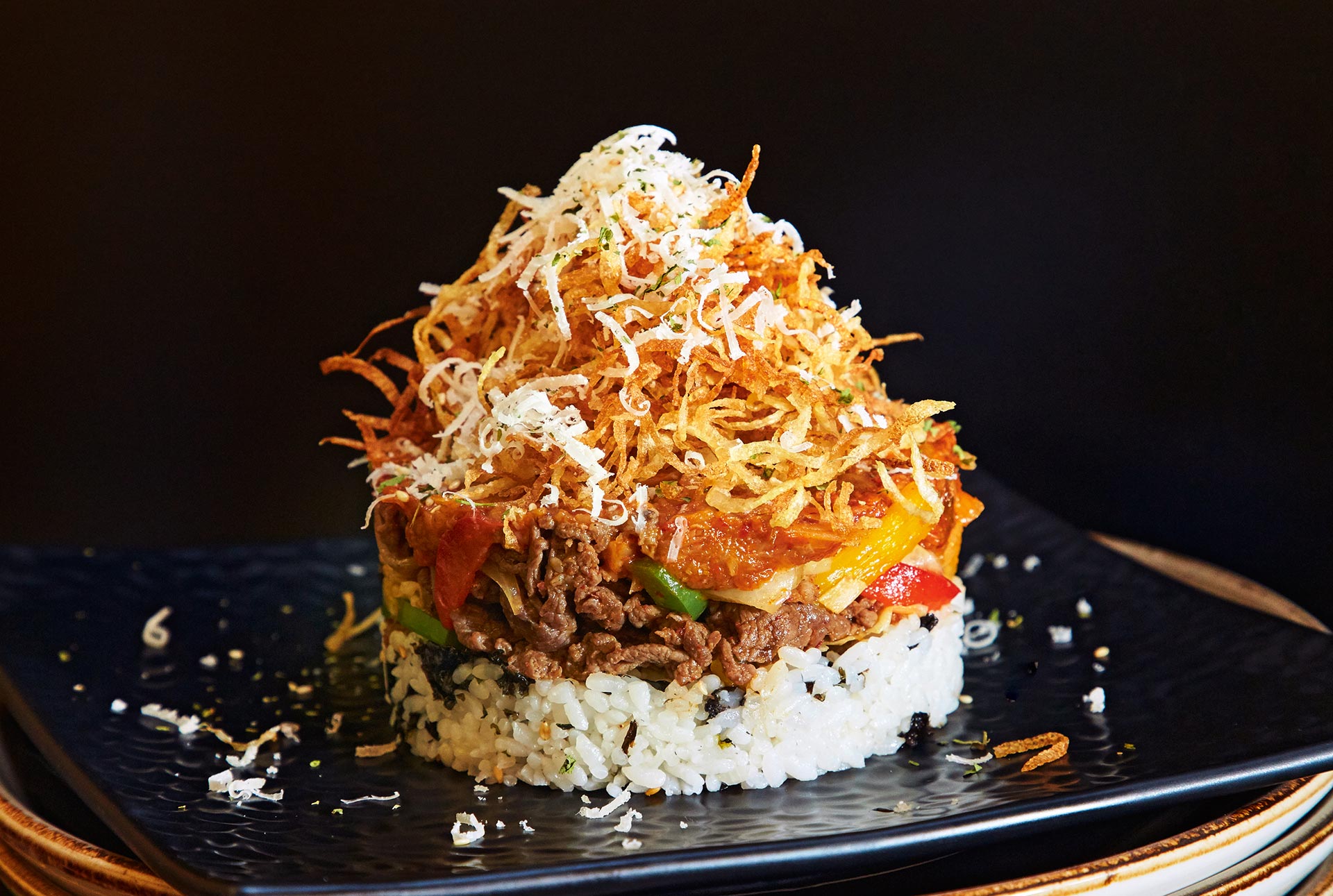 Kimchi Bulgogi Rice 'Tower' And Fried Chicken The Best Things At Pizza ...