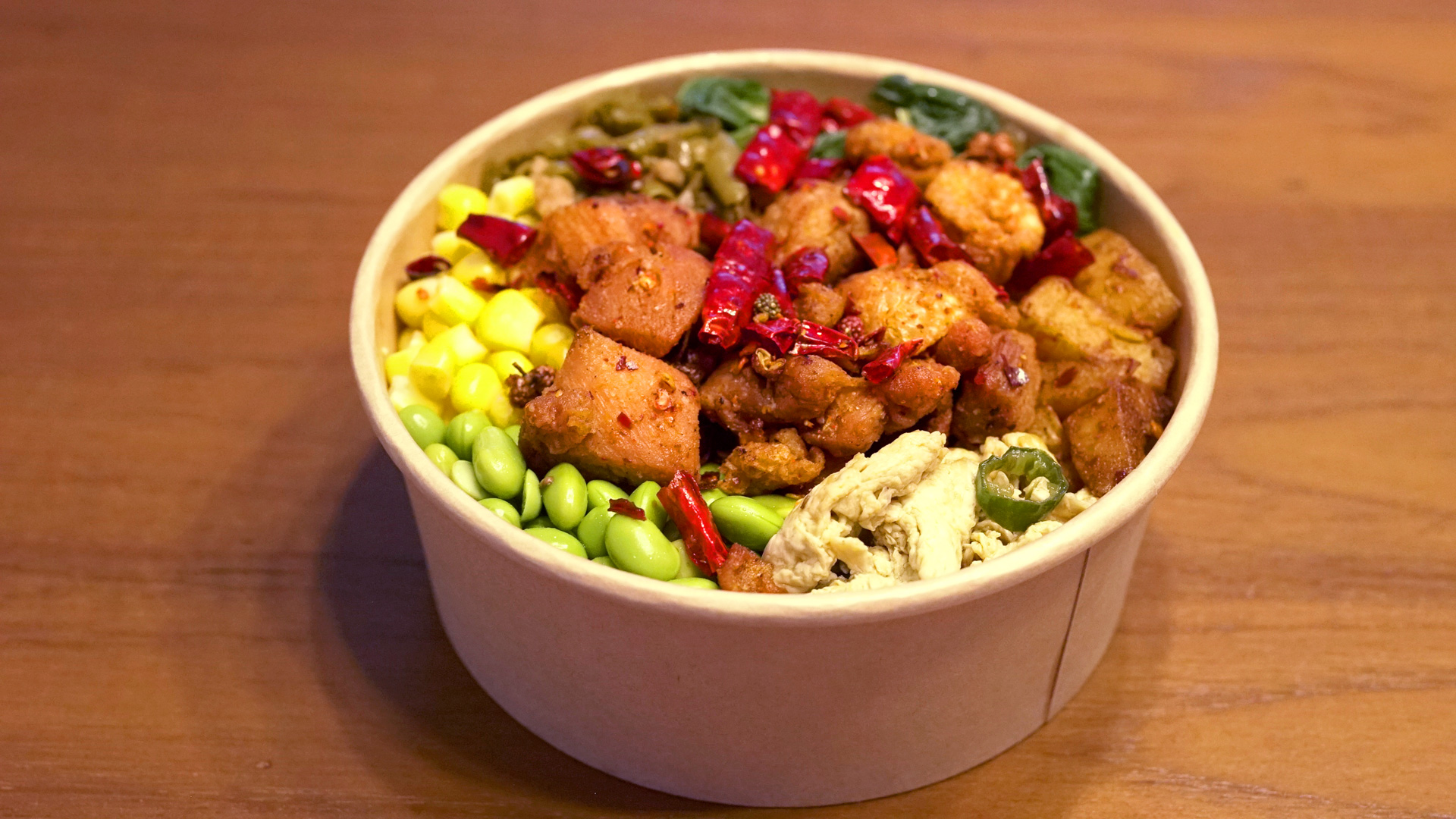 Mala Xiang Guo For One In A Hipster Grain Bowl - 8days