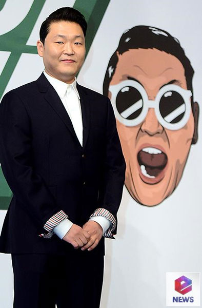 [Photo] Psy Holds Press Conference for 7th Album - 8days