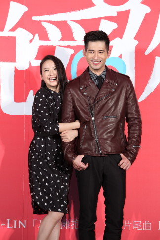 Ariel Lin, Janel Tsai, Jolin Chien promote movie, Another Woman - 8days