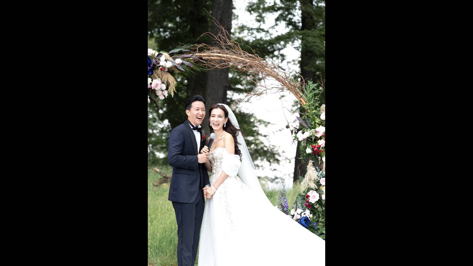 More pictures from Han Geng and Celina Jade’s New Zealand wedding ...