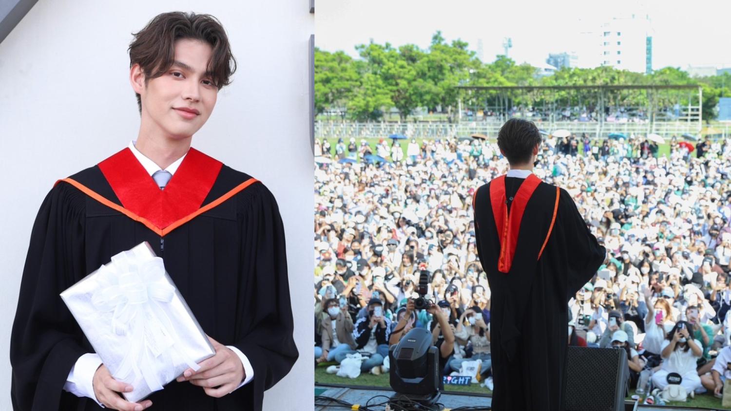 Fans Of Thai Heartthrob Bright Vachirawit Book Football Field To ...