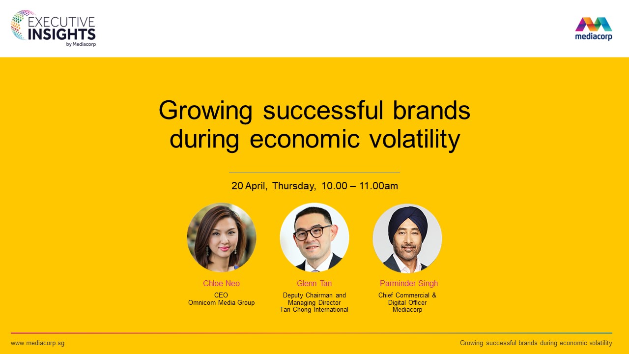 Growing successful brands during economic volatility - Mediacorp