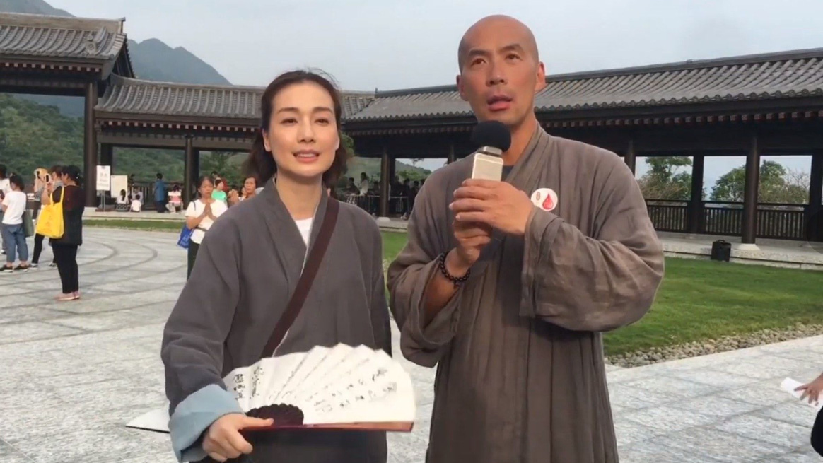Young and dangerous actor-turned-monk Michael Lam chats with netizen at his monastery - TODAY