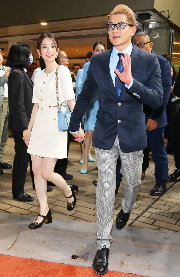 Aaron Kwok now S$340,000 richer after his horse won its first race - TODAY