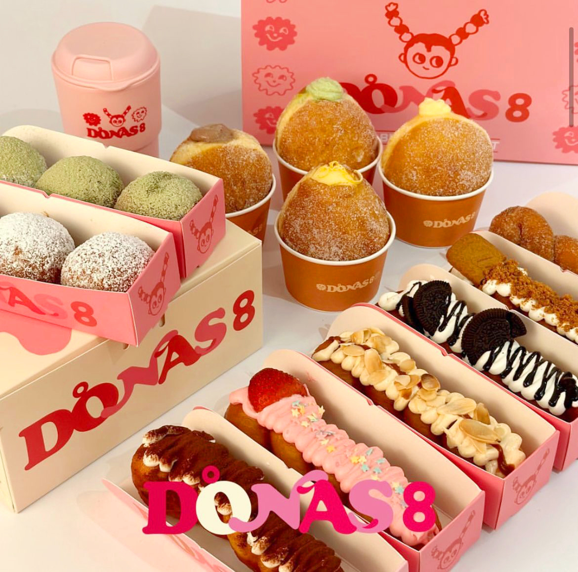 Viral Korean 10 won coin pancake at new doughnut kiosk in Great World - TODAY